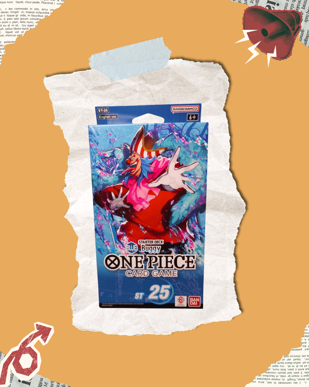 One Piece: ST25 Starter Deck Buggy – La Tiendita de Shoyo